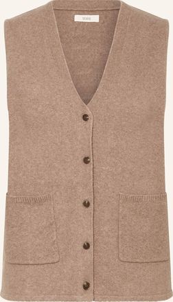 Yerse Yerse Strickweste Nina braun