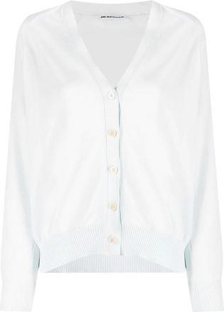 Jil Sander Cardigan - Bleu