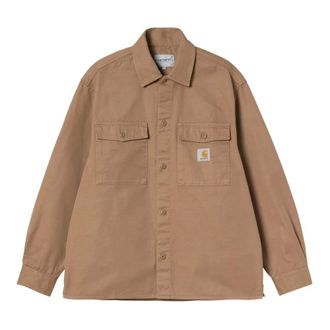 Carhartt Work in Progress Homme, Vestes, Beige, Taille: S Kelly Shirt Jac