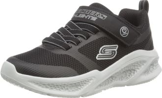 Skechers Jungen Meteor-Lights Arbeit, Schwarz, 27.5 EU
