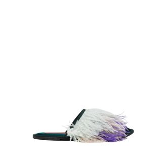 La DoubleJ Femme, Chaussures, Multicolore, Taille: 36 FR Plume Slip-ons