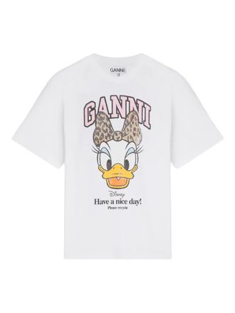 Ganni x Disney t-shirt &agrave; imprim&eacute; graphique - Blanc