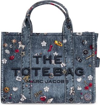 Marc Jacobs Femme, Sacs, Bleu, Taille: ONE Size The Tote Medium Bag