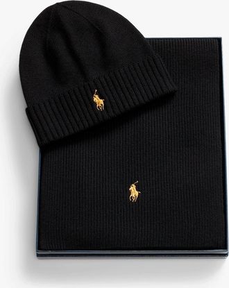 Polo Ralph Lauren Echarpe et bonnet en laine