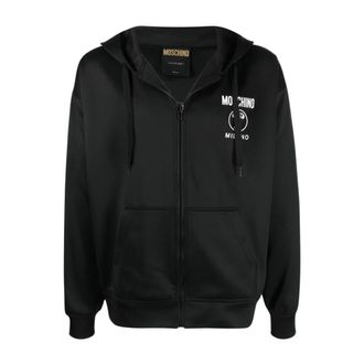 Moschino Zip-throughs - - Sweatshirts & Hoodies - Herren - Schwarzk - L