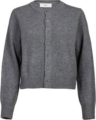 Dunst Cardigan droit col rond boutonn&eacute;