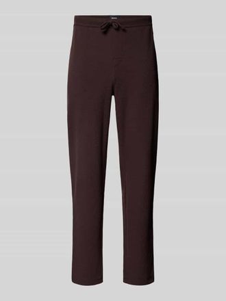 HUGO BOSS Regular Fit Sweathose aus Baumwoll-Mix
