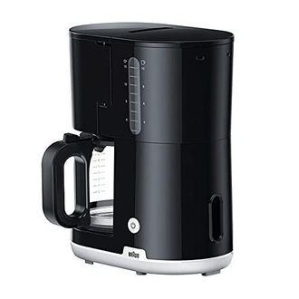 Braun Breakfast1 Cafetière à filtre AromaCafe, système OptiBrew, Arrêt automatique, Cafetière jusquà 10 tasses, Verseuse en verre compatible lave-vaisselle,