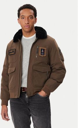 Aeronautica Aeronautica Militare Winterjacke 262AB3108UCT03151 Braun Regular Fit