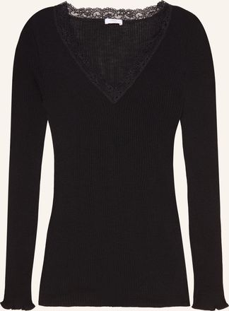 Mey Mey Longsleeve Serie Wool Expressive schwarz