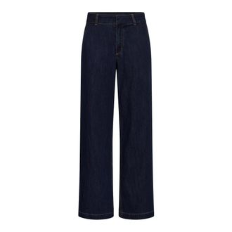 Kaffe Weite Hose - - Trousers - Damen - Blau - 3XL