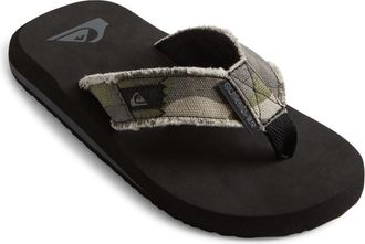 Quiksilver Monkey Abyss Youth, Strand- und Poolschuhe f&uuml;r Herren, Braun (Green/Green/Black Xggk), 36 EU