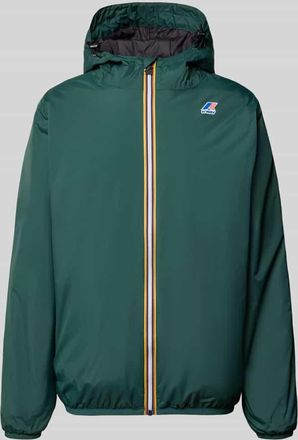 K-Way Jacke mit Logo und Rei&szlig;verschluss