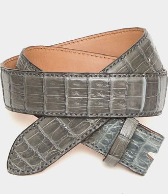 Reptiles House Myst - Krokodilleder Gürtel - Perl
