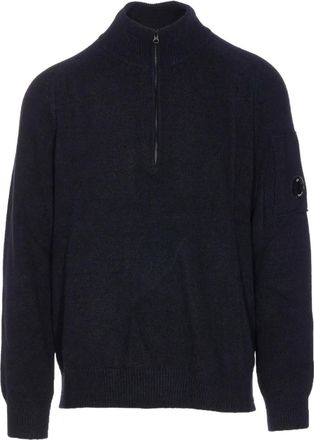 C.P. Company pull à col zippé - Noir