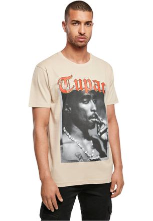 Mister Tee Herren Tupac California Love Tee T-shirt, sand, S