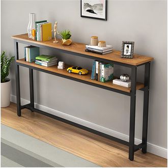 Generic Eingangstisch, Sofa-Beistelltisch, schmales langes B&uuml;cherregal, Ausstellungsregal for Eingangsbereich, Flur, Couch, Wohnzimmer, K&uuml;che, Foyer, Akzentm&ouml;