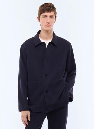 Fursac Veste d&eacute;contract&eacute;e en laine - Taille XL - Homme