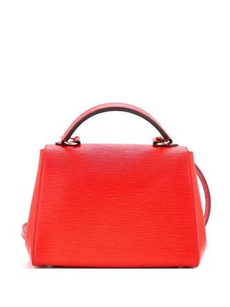 Louis Vuitton Cluny Top Handle Bag Epi Leather BB satchel - Rouge