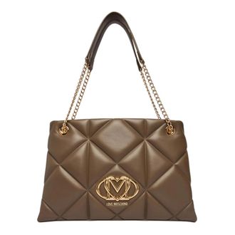 Love Moschino Gesteppte Shopper-Tasche - - Bags - Damen - Braun - ONE SIZE