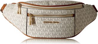 Michael Kors Womens Mott Handtasche, Vanilla/Acrn