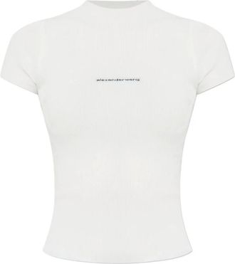 Alexander Wang Femme, Tops, Blanc, Taille: 40 FR T-Shirt