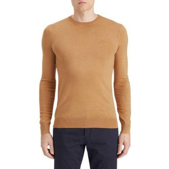 Scotch & Soda Herren Core - Viscose Crewneck Pullover Sweater, Light Camel 1566, L EU