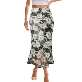 Generic Jupe en Tulle Rose Sequin Noir Maille Parachute Violette Jacquard Pois Vert Tulipe Habillées Colorée Espagnole Legere des Japonaise Raphia Electrique 