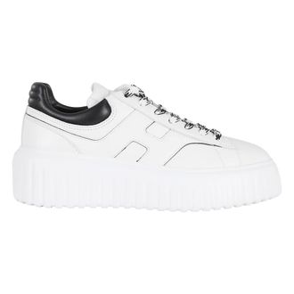 Hogan Femme, Chaussures, Blanc, Taille: 36 EU H Stripes Lace-Up