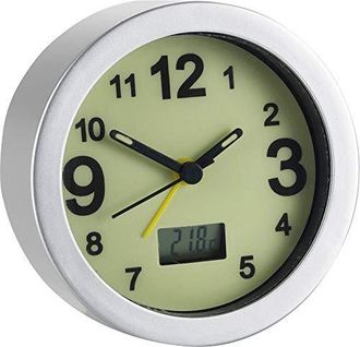 Maximex Réveil, cadran lumineux, Gris