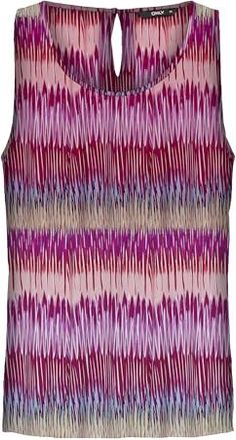 Only Onlnova Life S/L Top Ptm, Phlox Pink/AOP : 479 Power Zigzag, 40 Femme