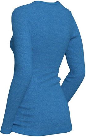 Hermko Longsleeve 40830 40830 Damen langarm Shirt aus Merinowolle / Tencel