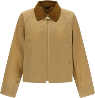 Barbour Femme, Vestes, Beige, Taille: 38 FR Catlin Cotton Jacket