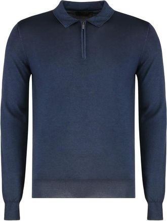Moorer Homme, Pulls, Bleu, Taille: M Hauts