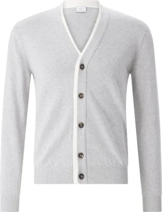Eleventy Homme, Pulls, Gris, Taille: XL Cardigan
