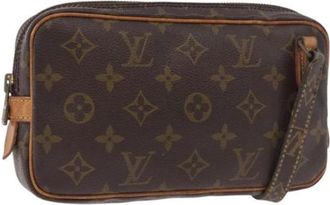 Louis Vuitton Sac bandouli&egrave;re vintage monogramme Pre-owned - Femme - Pre-owned - Brun - Taille: ONE Size