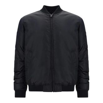Moschino Bomberjacke mit Rei&szlig;verschluss - - Jackets - Herren - Schwarzk - S