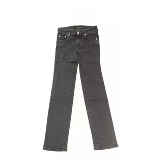 Jacob Cohen Jeans Brod&eacute;s Logo Style Vintage - Femme - Jeans - Noir - Taille: W28