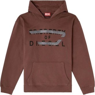 Diesel S-Norman-Hood hoodie - Braun