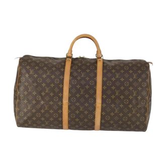 Louis Vuitton unisex, Pre-owned, Brun, Taille: ONE Size Keepall Duffle Bag Pre-owned