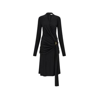 Ferragamo Ferragamo Kleid - - Dresses - Damen - Schwarzk - S