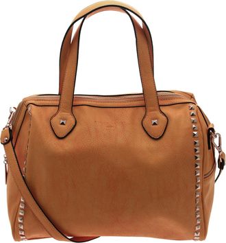 Rue Princesse Lederhandtasche Rock-Etta kamel