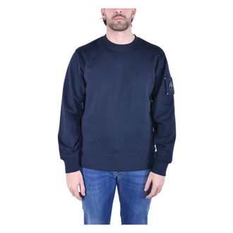 Moose Knuckles Hartsfield Sweatshirt - - Sweatshirts & Hoodies - Herren - Blau - S