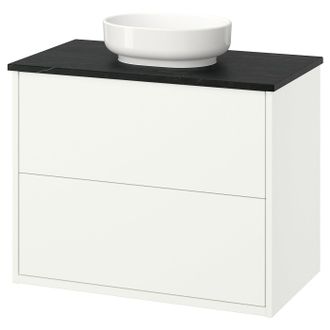 IKEA HAVB&Auml;CK / VINDEL&Auml;LVEN Waschbeckschr+Schubladen/Waschbeck