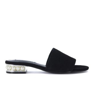 Steve Madden Costa Heeled Mules - - Shoes - Damen - Schwarzk - 35 1/2 EU