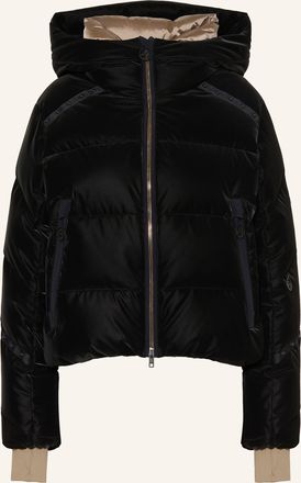Toni Sailer Toni Sailer Daunen-Skijacke Swalina Velvet Mit Schmucksteinen schwarz
