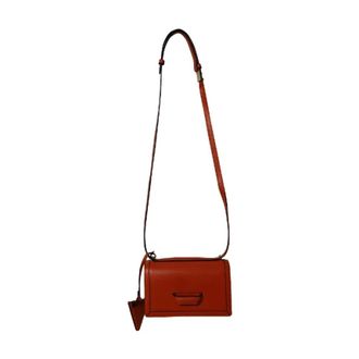 Loewe Pre-owned Leder crossbody-taschen - - Pre-owned - Damen - Orange - ONE SIZE