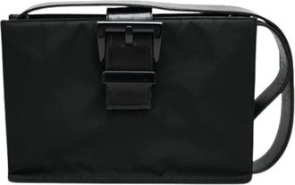 Prada Pre-owned Sac bandouli&egrave;re vintage en nylon - Homme - Pre-owned - Noir - Taille: ONE Size