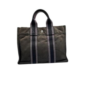 Herm&egrave;s Pre-owned Canvas Tote Bag - - Pre-owned - Damen - Braun - ONE SIZE