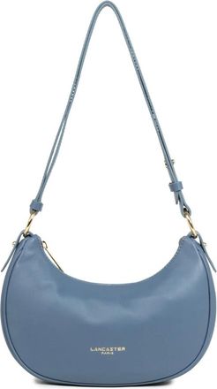 Lancaster Femme, Sacs, Bleu, Taille: ONE Size Zipped Crossbody S Donna Aria